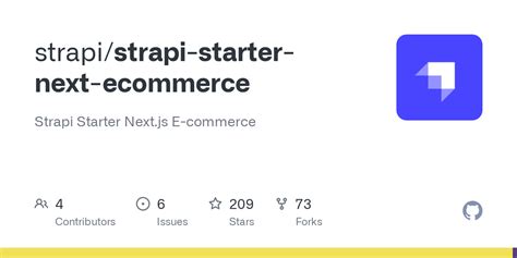 Github Strapistrapi Starter Next Ecommerce Strapi Starter Nextjs E