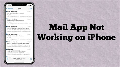 Iphone Mail App Not Working After Ios 16163164 Update Fixed Iphone Wired