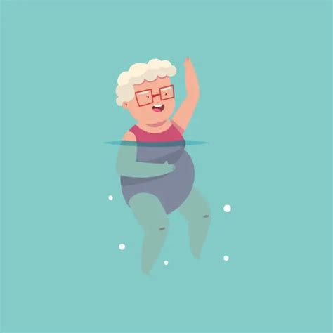 Free Water Aerobics Cartoon Clipart Images Freeimages