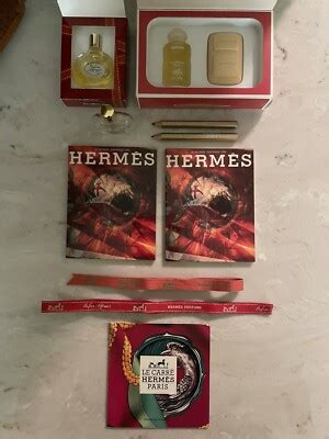 Vintage Parfum Dhermes Amazone Caleche Le Carre Booklet Notebooks