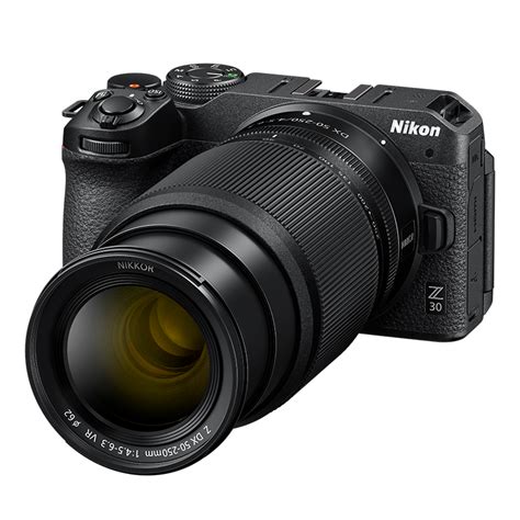 Plus、限地区：尼康（nikon）z30 微单相机 微单机身 无反相机 半画幅（z Dx 16 50mm50 250mm 双镜头