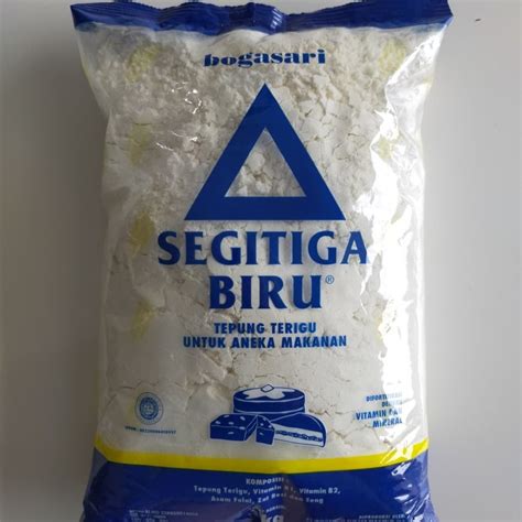 Jual Protein Sedang Tepung Terigu SEGITIGA BIRU 1Kg Shopee Indonesia
