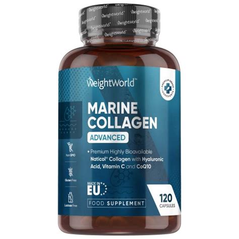 Marine Collagen with Hyaluronic Acid Capsules | WeightWorld