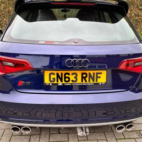 Carbon Fibre Black Front And Rear Badge Emblem Set For Audi A1 A3 A4 A5