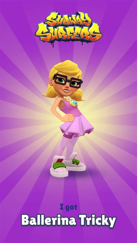 Ballerina Tricky Unlocked Rsubwaysurfers
