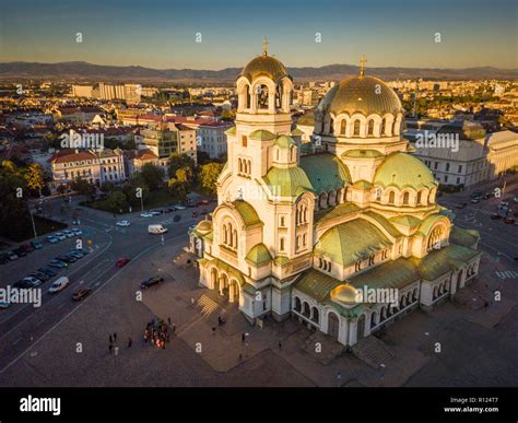 Alexander Nevsky Cathedral In Sofia Bulgaria Orthodox Church