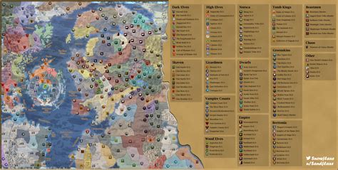 Total War Warhammer 2 Campaign Map Corpsintel