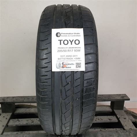 205/50 R17 93W Toyo Proxes CF1 (Reinforced) – 60% +5mm Gomma Estiva ...