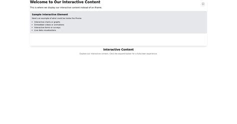 Responsive Iframe Free React Tailwind Component