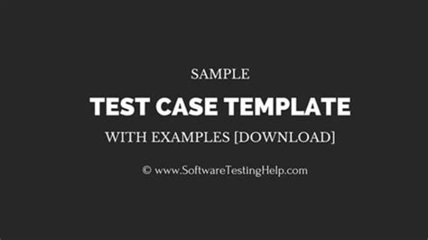 Test Summary Report Excel Template