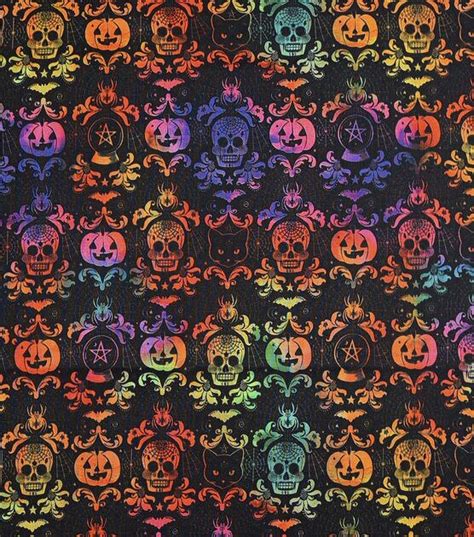 Ombre Halloween Icons Halloween Cotton Fabric Joann