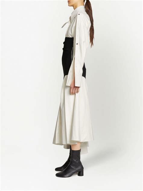 Proenza Schouler Fitted Ribbed Knit Waistband Black Farfetch