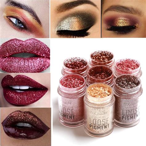Focallure Diamond Glitter Eye Shadow Loose Powder 12 Colors Shimmer
