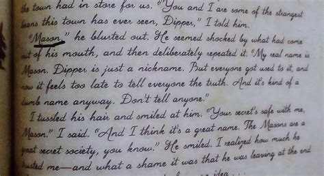 Dippers Real Name Journal 3 R Gravityfalls