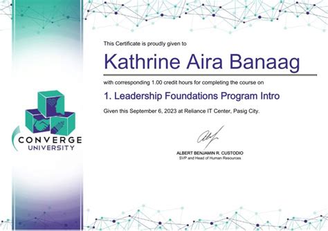Kathrine Aira on LinkedIn: Leadership Foundations Program Intro.
