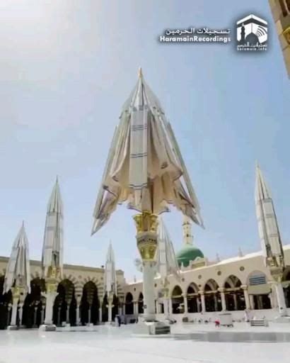 Opening Of The Umbrellas At Masjid Al Nabawi ♡ Artofit