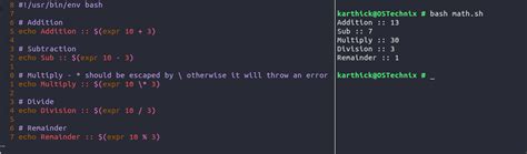 How To Perform Arithmetic Operations In Bash OSTechNix