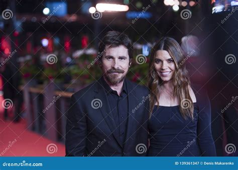 Christian Bale L And Sibi Blazic Editorial Photography Image Of