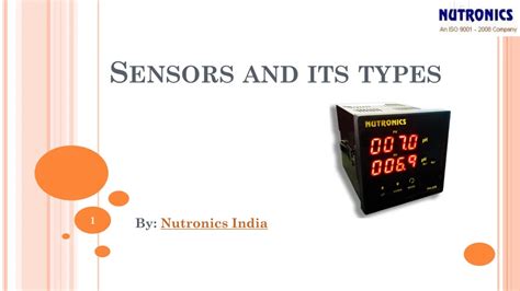Sensor And Its Types Ppt At David Carstens Blog