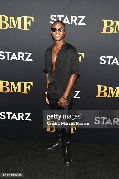 Yusef Thomas Attends Starz Series Bmf World Premiere At Cellairis News Photo Getty Images