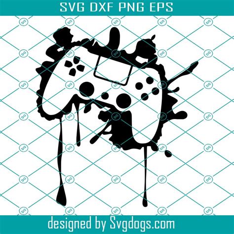 Controller Svg Spatter Svg Game Controller Svg Ps4 Svg Ps4 Controller Svg Gaming Svg