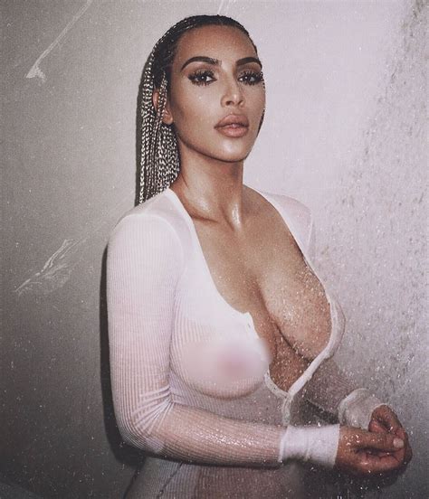 Kim Kardashian rompió internet las impactantes fotos en topless de las que habla todo el mundo