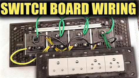 Socket Switch Board Wiring Connection How To Give Switch Board Connection Switch Socket