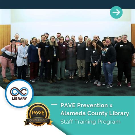 The First Cohort Pave Prevention And Alameda County Libraries 1st Of