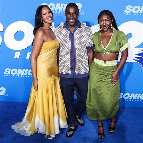 Idris Elba Brings Wife And Daughter For ‘sonic The Hedgehog 2 Premiere
