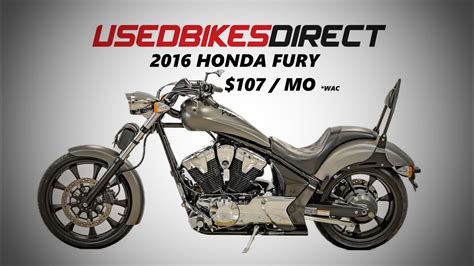 2016 Honda Fury YouTube