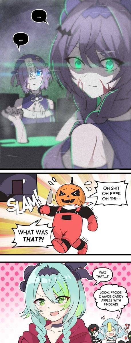 🎃 Vshojo Comic Special 🎃fright Night Part 1 🔪 Rvshojo