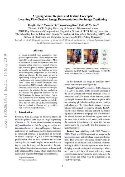 Aligning Visual Regions And Textual Concepts Learning Fine Grained