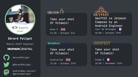 gérard paligot on linkedin designsystem swiftui jetpackcompose gde