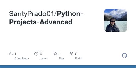 Github Santyprado Python Projects Advanced