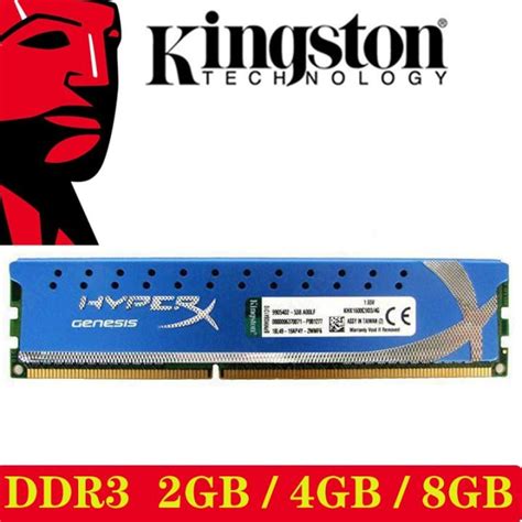 2 Kingston Hyperx 2gb 4gb 8gb เดสก์ทอปหน่วยความจำคอมพิวเตอร์ Ram 1333
