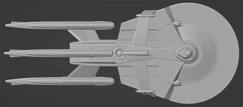 🖖 Federation Adamant Class Dreadnought・free 3d File For 3d Printing・cults 🖖 Federation Adamant Class Dreadnought・free 3d File For 3d Printing・cults