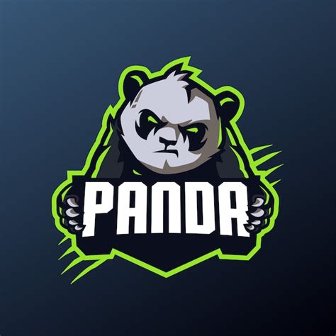 Premium Vector Panda Mascot For Sports And Esports Logo