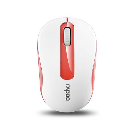 Rapoo M10plus Wireless Mouse Red 2 Year Carry In Warranty Glamgear