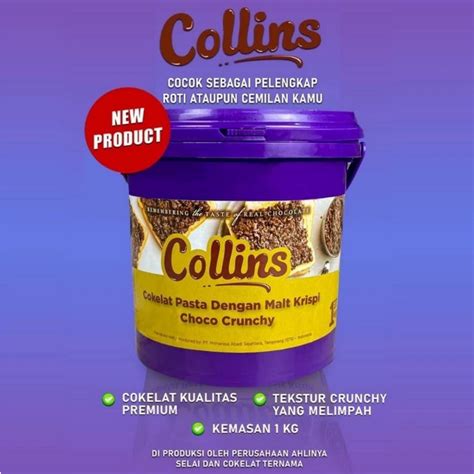 Jual Collins Choco Crunchy Pasta Dengan Malt Krispi Choco Crunchy Besar