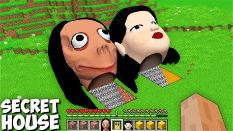 Momo Girl Secret House Green Evil Minecraft Animations Story Video