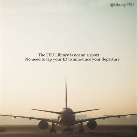 Feu Library Whats Up Feu Library Passengers Just A