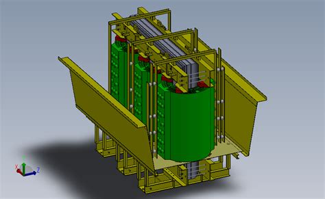 变压器风冷式立体图sw16可编辑solidworks 2016模型图纸下载 懒石网