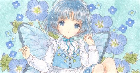 オリジナル オオイヌノフグリの妖精 ひさかたhisakataのイラスト Pixiv
