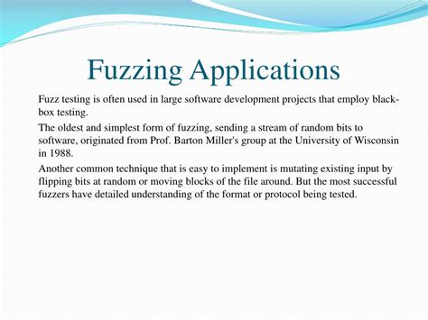 Ppt Website Fuzz Testing Powerpoint Presentation Free Download Id