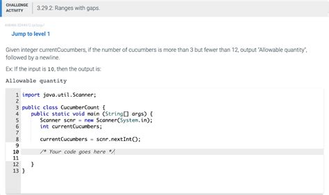 Solved Jump To Level 1 Given Integer CurrentCucumbers If Chegg