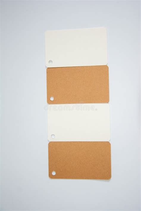 Tags And Cards A Minimalist Stationery Combination With A Strong Sense