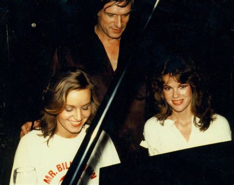Heidi With Hugh Hefner And Candy Loving Pipe And Pjs The Early Eighties