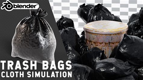 Simulate Realistic Trash Bags In Blender Finished Projects Blender