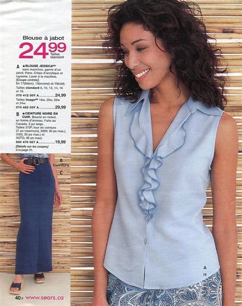 Sears Catalog Catalogue Th Sleeveless Top Tops Women Fashion Moda Fashion Styles
