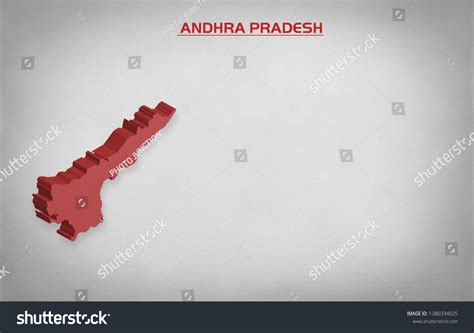Indian State Andhra Pradesh Election Results 库存插图 1380334025 Shutterstock